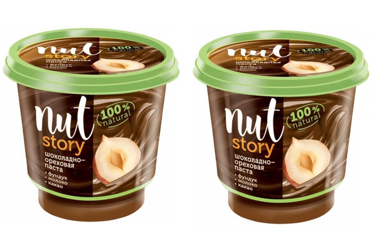 Nut Story Паста ореховая с добавлением какао 350 гр/уп, 2 уп/ купить на ...