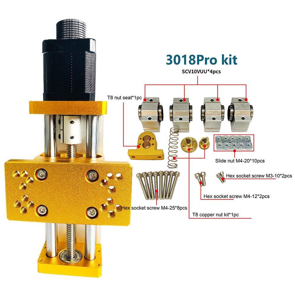 ЧПУ Z-ось слайд модуль винтовой слайд стол линейная направляющая для ...