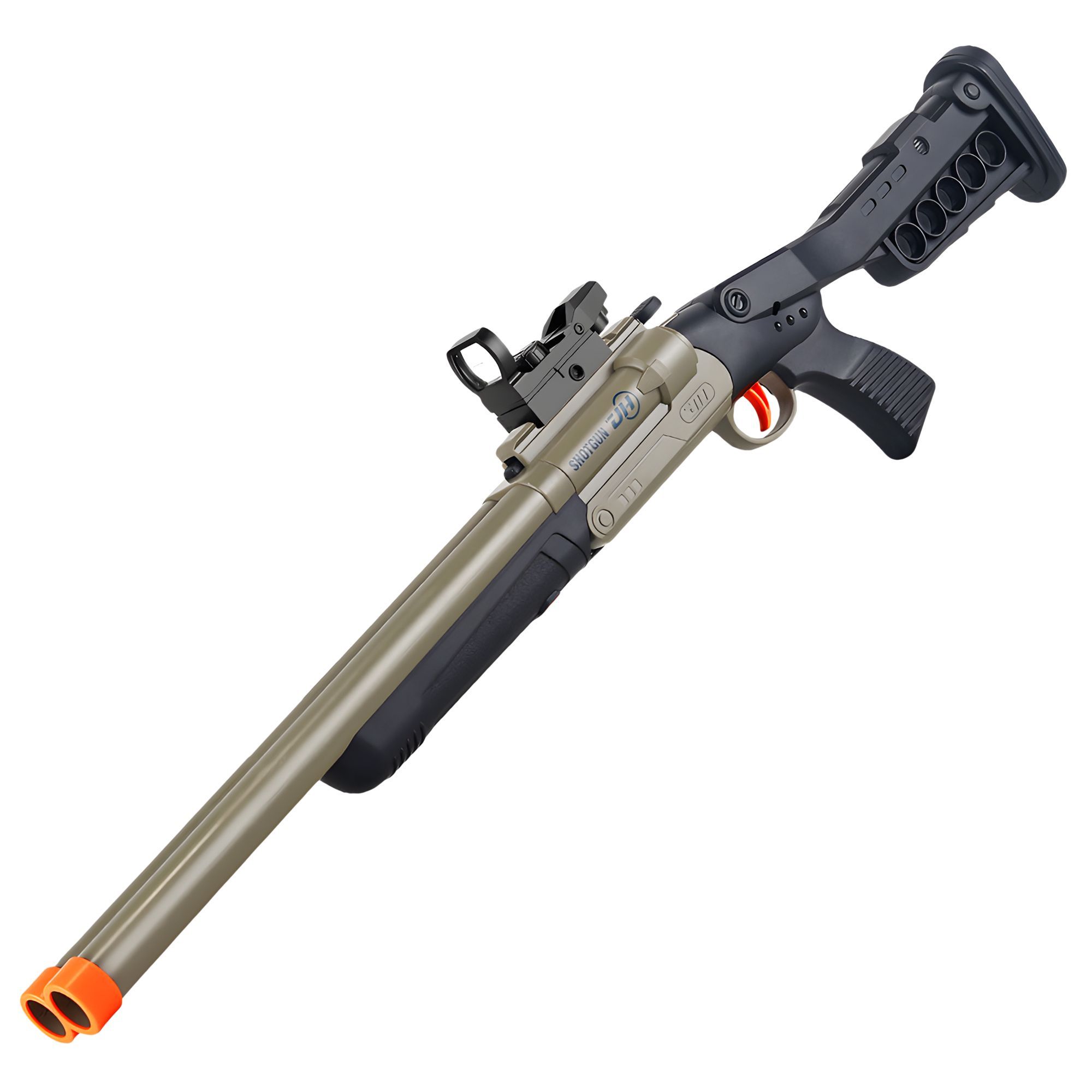 Игрушечный дробовик с гильзами, ружье, черный, оружие игрушечное, нерф ...