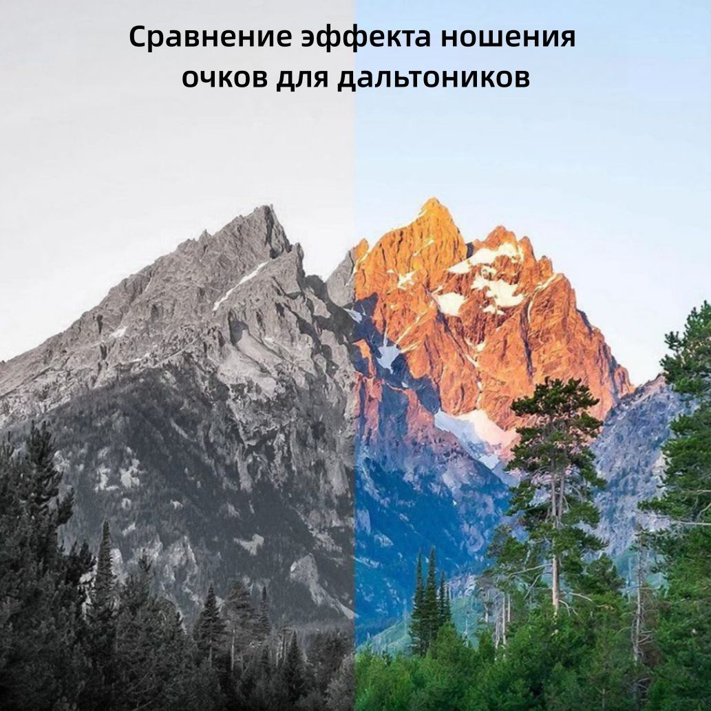 Очки для дальтоников Унисекс,Коррекция красной и зеленой слепоты ...