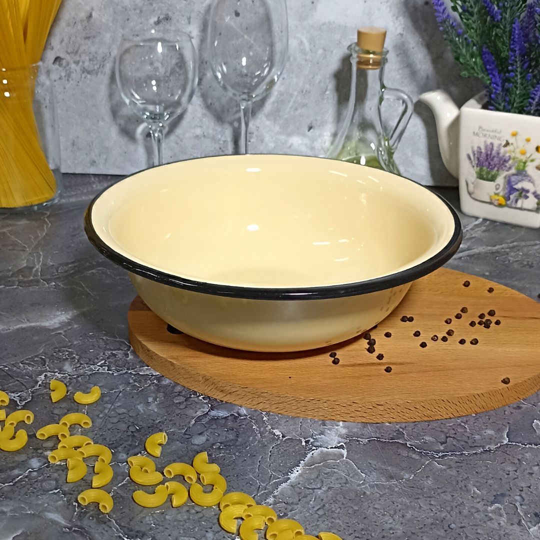 Миска СтальЭмаль, 2000 мл купить по низкой цене в интернет-магазине ...