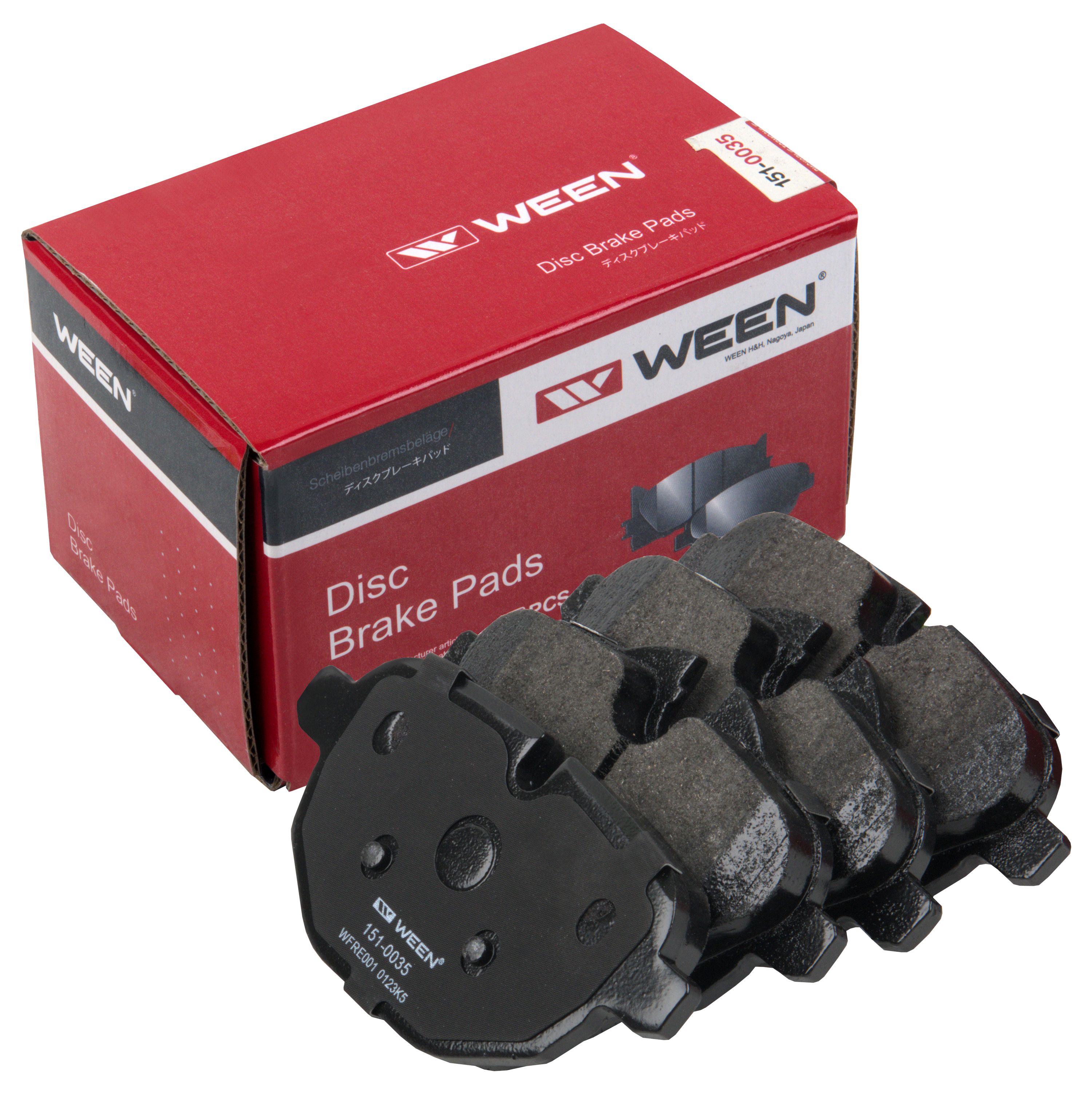 Тормозные колодки дисковые WEEN 151-0035 купить на OZON по низкой цене ...