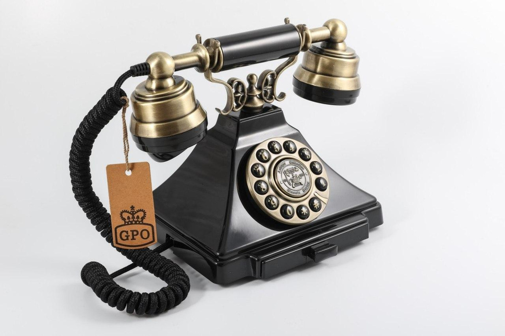 Ретро телефон настольный кнопочный GPO Duke - купить с доставкой по ...