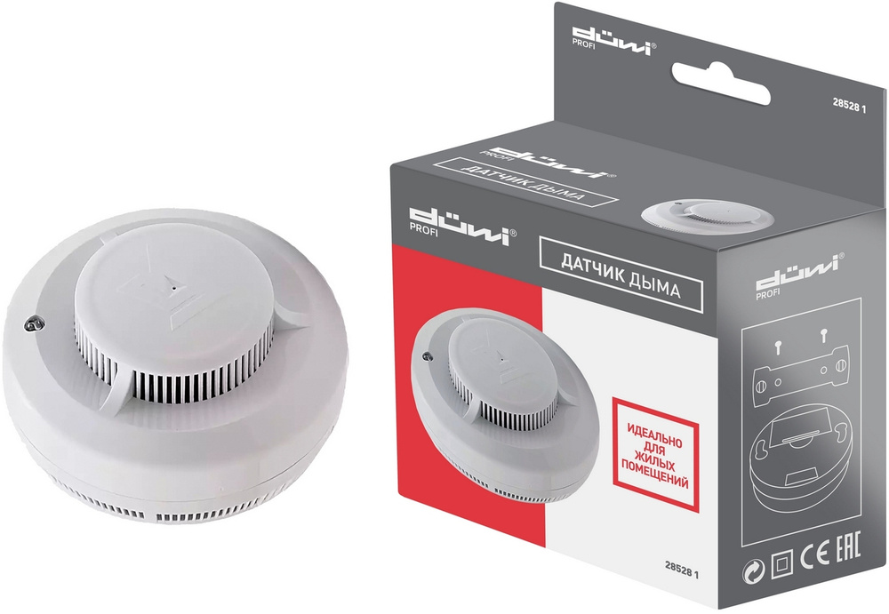 Электронный датчик дыма Smoke Alarm SAS-1 duwi 28528 1 - купить по ...