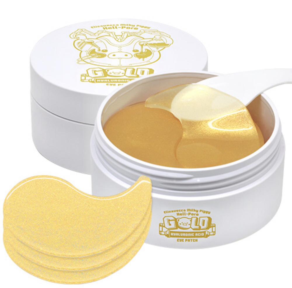 Патчи для глаз с гиалуроновой кислотой Elizavecca Milky Piggy Hell-Pore ...