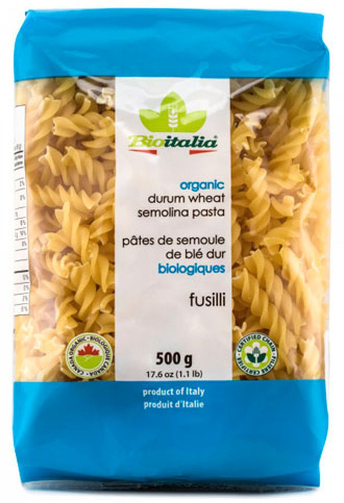 Макаронные изделия Bioitalia спирали Fusilli Био, 500 г - купить с ...