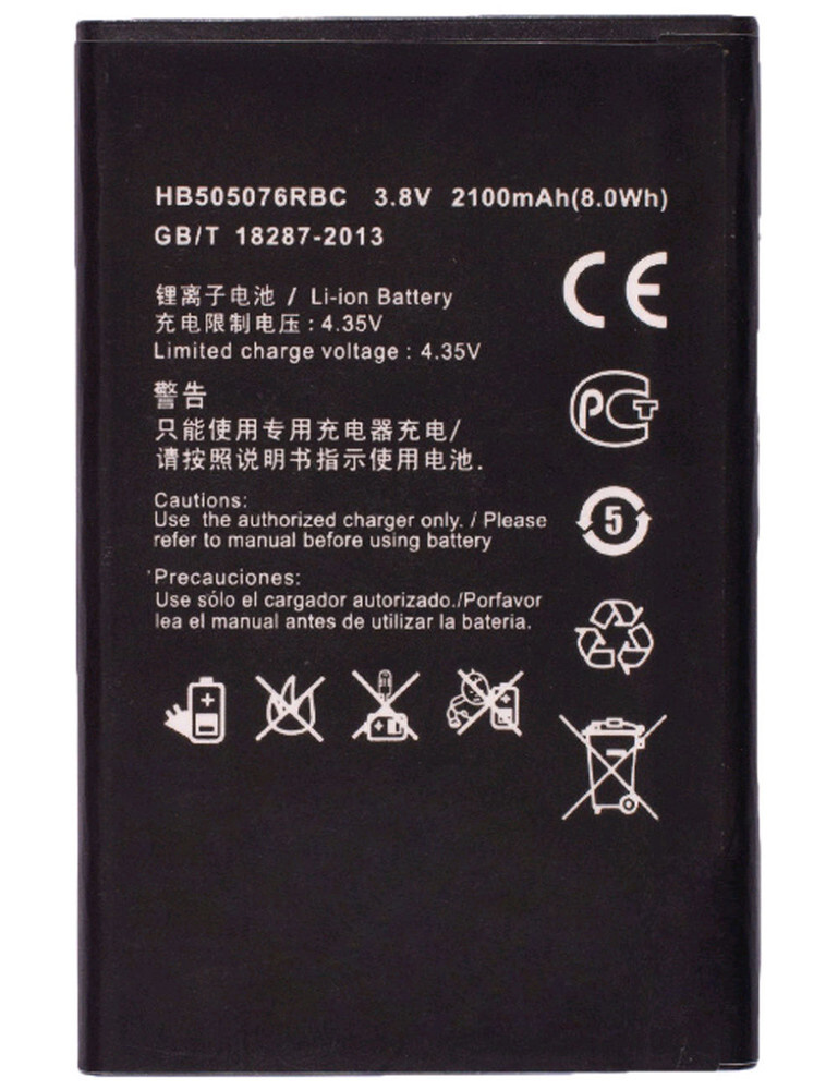 Аккумулятор HB505076RBC для Huawei Ascend G710, Huawei A199, Huawei G610, Huawei G700, Huawei ...