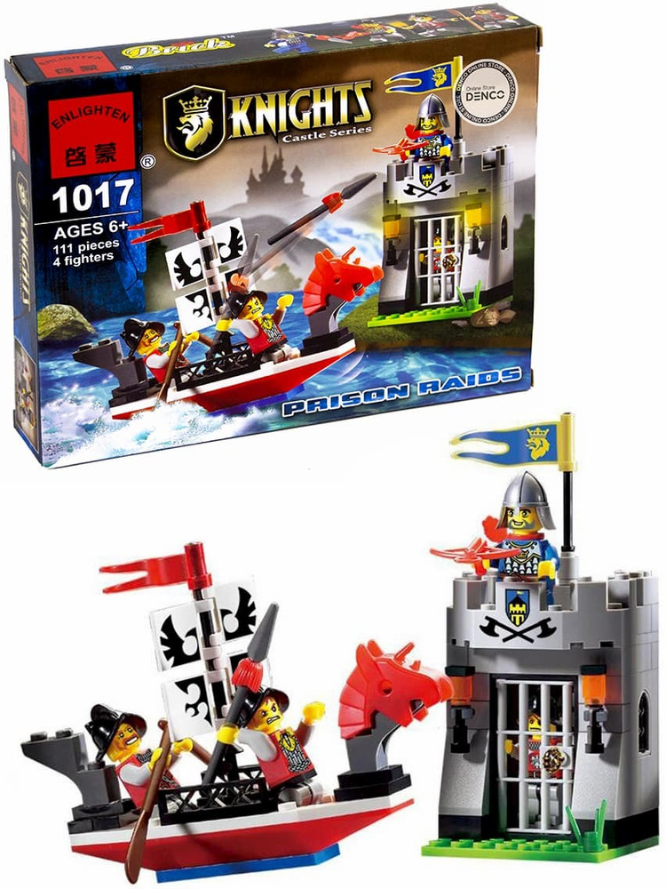 Конструктор Enlighten "Налет на темницу" 1017 Knights Castle Series ...