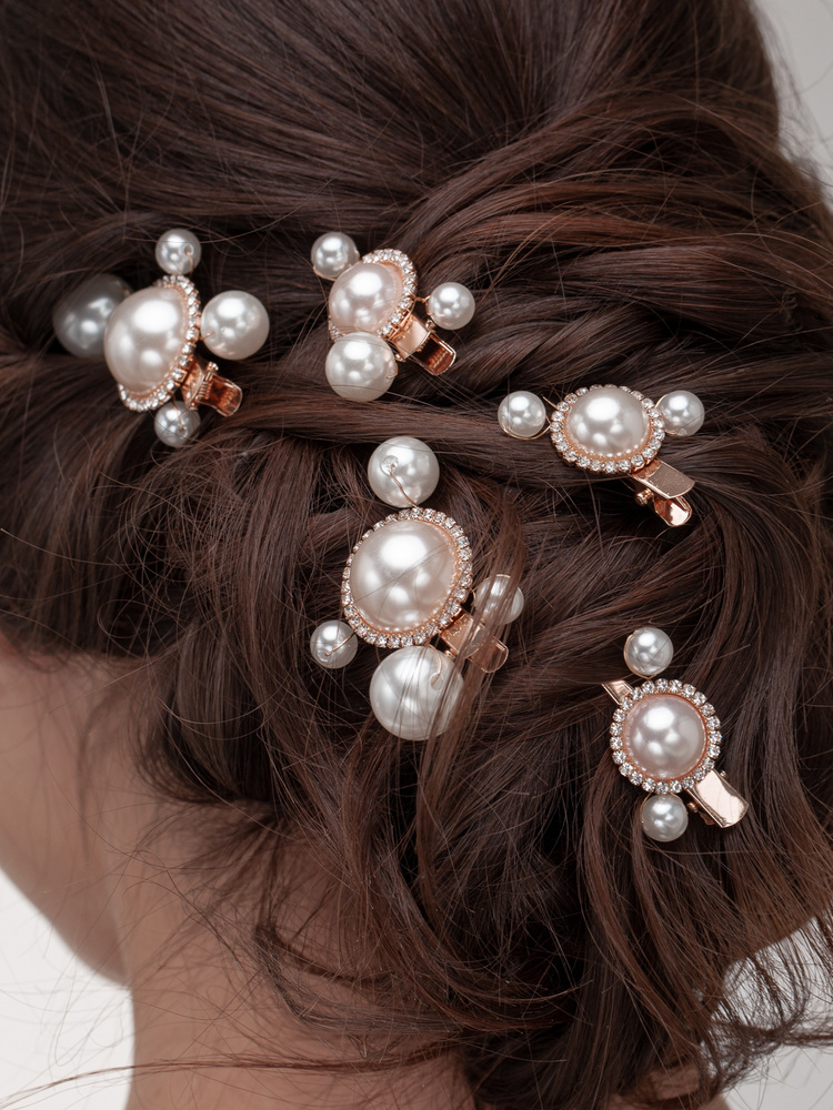 Зажим для волос LUMINA JEWELS Заколка для волос женская - купить с ...