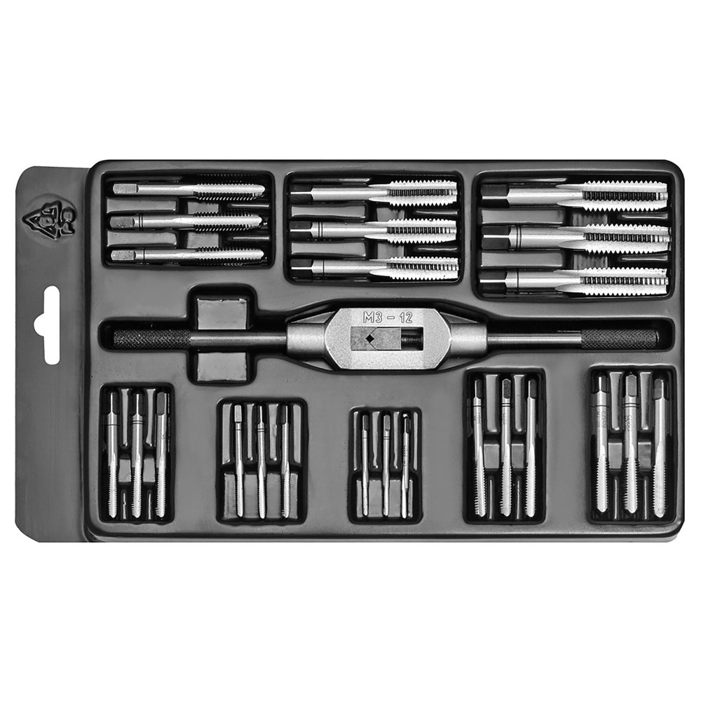 Набор метчиков комплектных М3-М12 25пр 115CrV3 Bucovice(CzTool) 310127 - купить с доставкой по ...