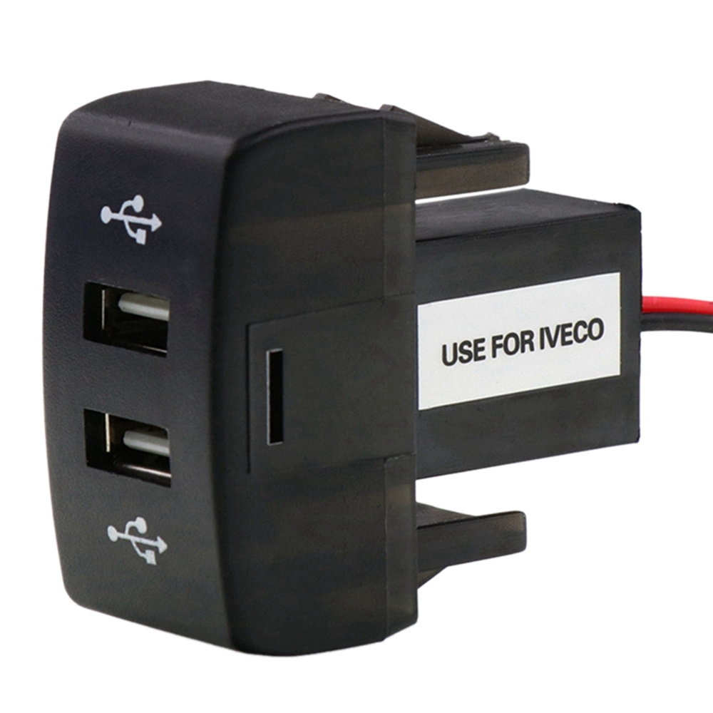 Автомобильное двойное зарядное устройство USB 5V 2.1A Автомобильная ...