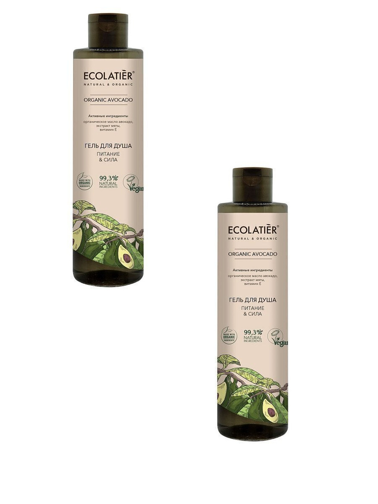 Ecolatier, Гель для душа, Питание и Сила, 350 мл, 2 шт купить на OZON ...