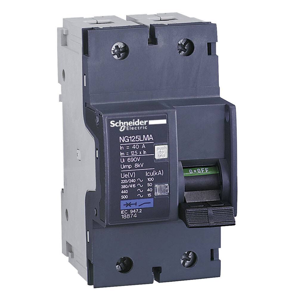 Купить Автоматический выключатель Schneider Electric ACTI9 NG125L 2П 6 ...