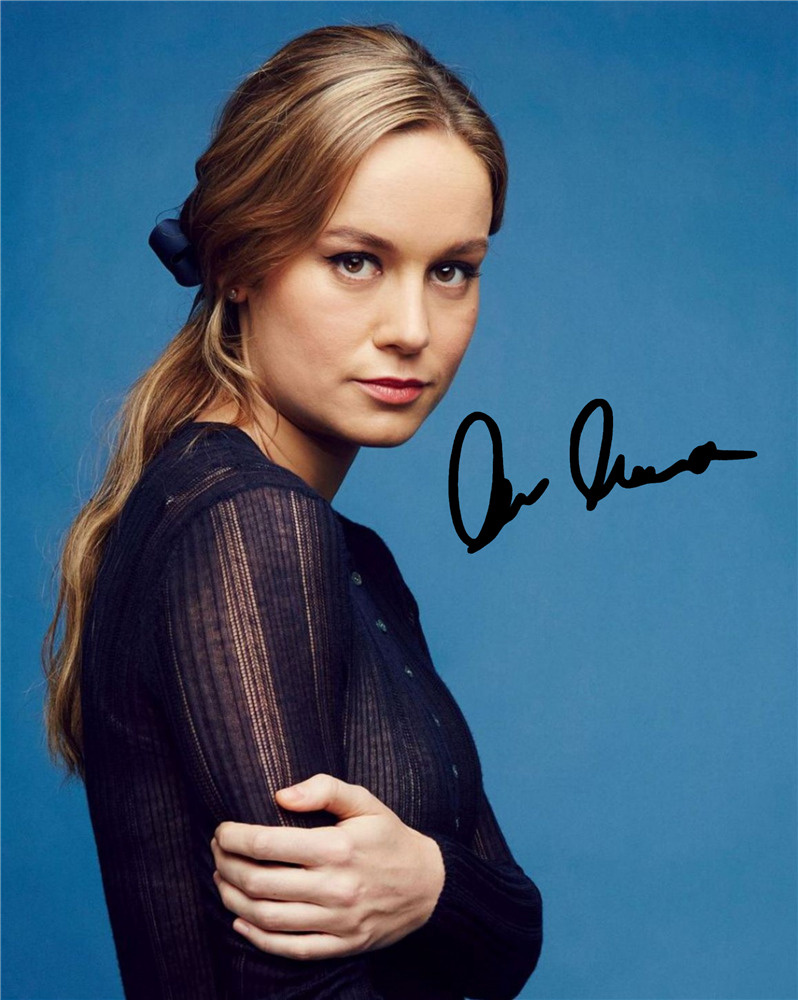 Автограф Бри Ларсон - Автограф Brie Larson Actress Singer - Фото с ...