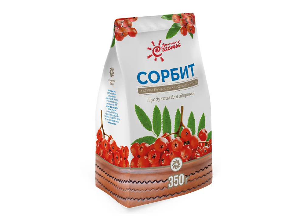 Сладкий Мир Сорбит пищевой (порошок) пакет 350г / 1 упаковка. - купить ...