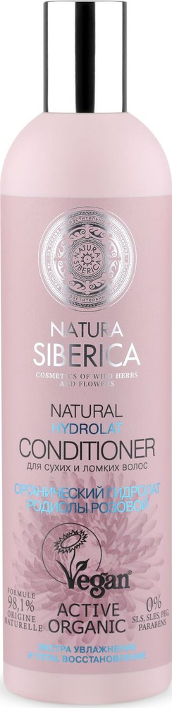 Natura Siberica hydrolat Бальзам для сухих и ломких волос , 400 мл ...