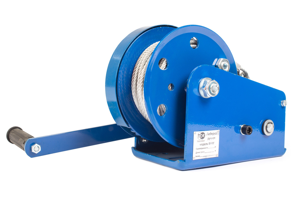 Лебедка ручная TOR ЛБ-3000 (BHW) г/п 1,35 т длина троса 10 м купить на ...