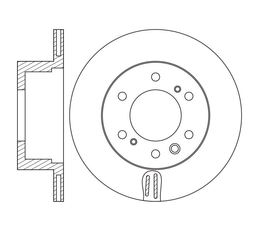 Диск тормозной задний MITSUBISHI Pajero V 14->/PS III 15-> /D315mm NIBK ...