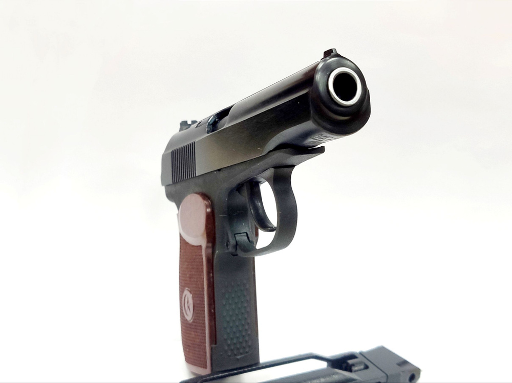 Пневматический пистолет Байкал Пистолет Макарова МР-654К с бородой и ...