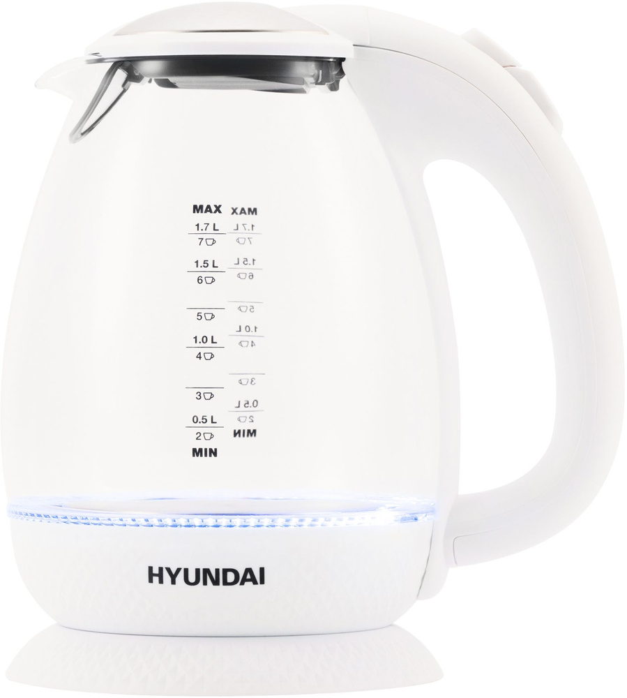 Купить электрический чайник Hyundai HYK-G3805_2523 озон, Пластик/стекло ...