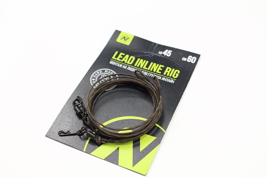 Монтаж рыболовный карповый для оснастки на лидкоре для грузила Инлайн ...