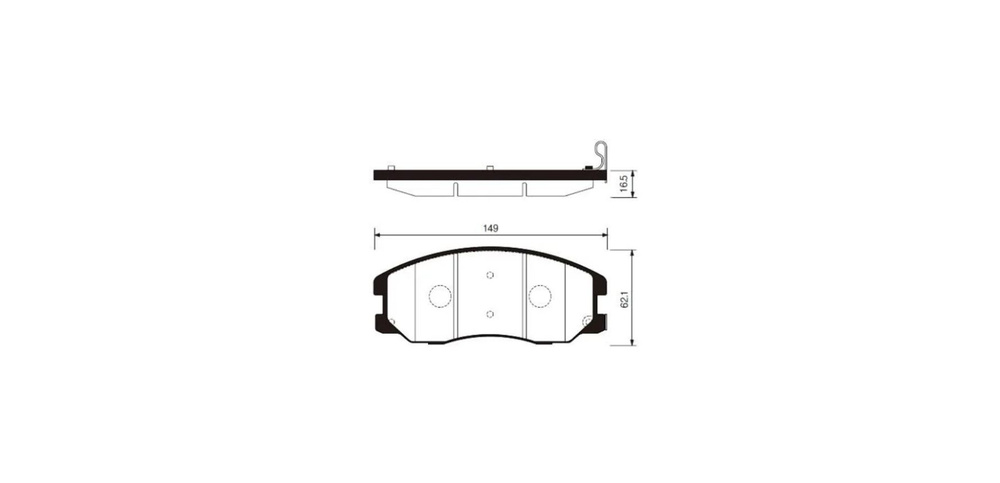 Колодки тормозные Sangsin Brake SP1204 Передние - купить по низким ...