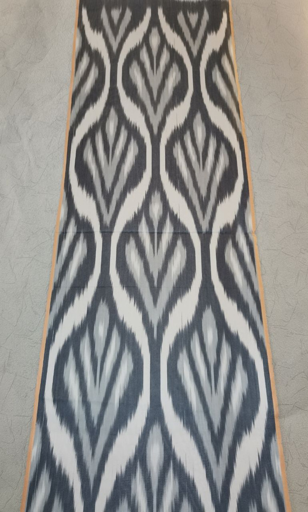 Узбекский ХЛОПКОВЫЙ ИКАТ Адрас, отрез 10м - купить с доставкой по ...