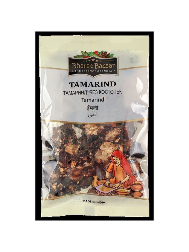 Тамаринд без косточек (Tamarind) Bharat Bazaar, 100 г - купить с ...