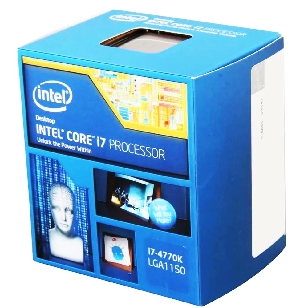 Процессор Intel Core i7 4-го поколения, BOX (с кулером), 4 яд., 3.5 ГГц ...
