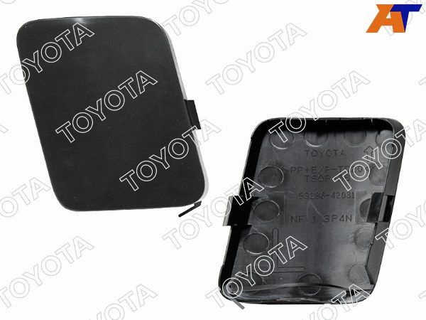 Заглушка буксировочного крюка переднего бампера левая для Тойота Рав 4 ...