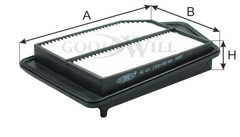 Фильтр воздушный Goodwill AG 414 - купить по выгодным ценам в интернет ...