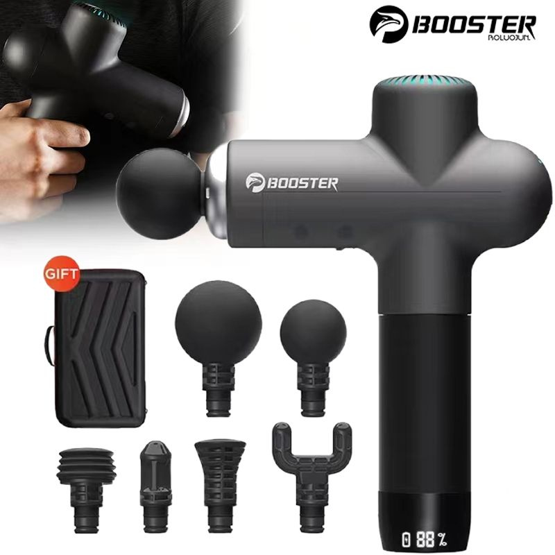 BOOSTER Перкуссионный массажер Ударный вибрационный пистолет для тела ...