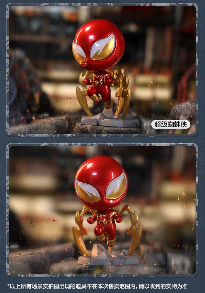 Коллекционная кукла, POPMART Marvel Spider-Man and Venom Series Hand ...