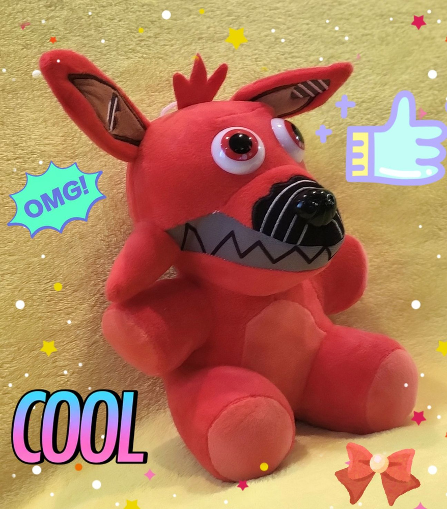 Мягкие игрушки Фнаф FNAF аниматроники Фокси - купить с доставкой по ...