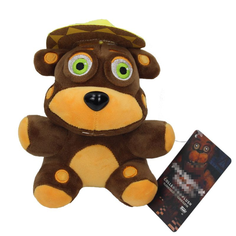 Плюшевые игрушки FNAF, 5 ночей, Фредди, Фредди, Fazbear, медведь лисица ...
