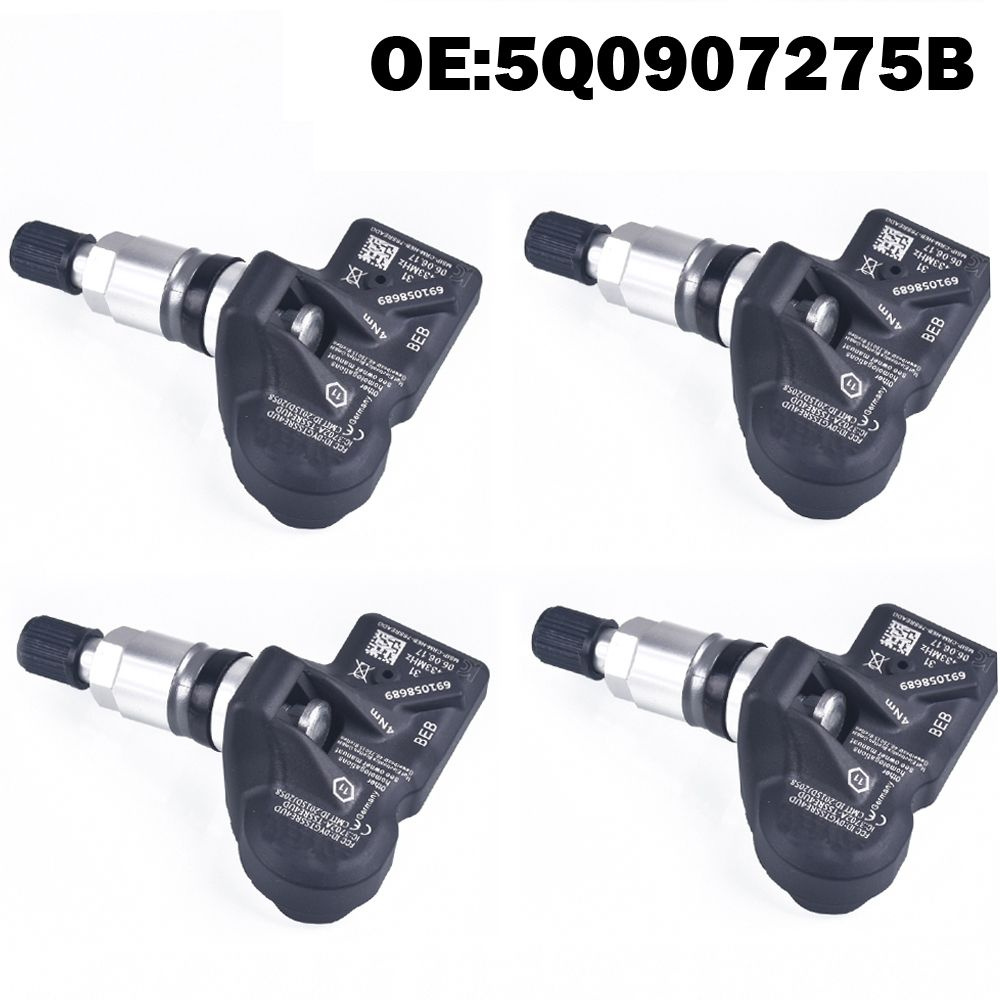 4шт Датчик контроля давления в шинах TPMS для SKODA FABIA OCTAVIA RAPID ...