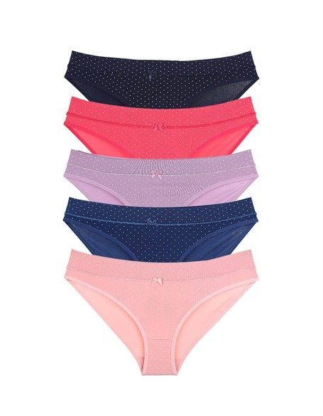 Комплект трусов Женский Donella слипы Трикотаж синий, размер 50, 52 Турция купить c доставкой на ...