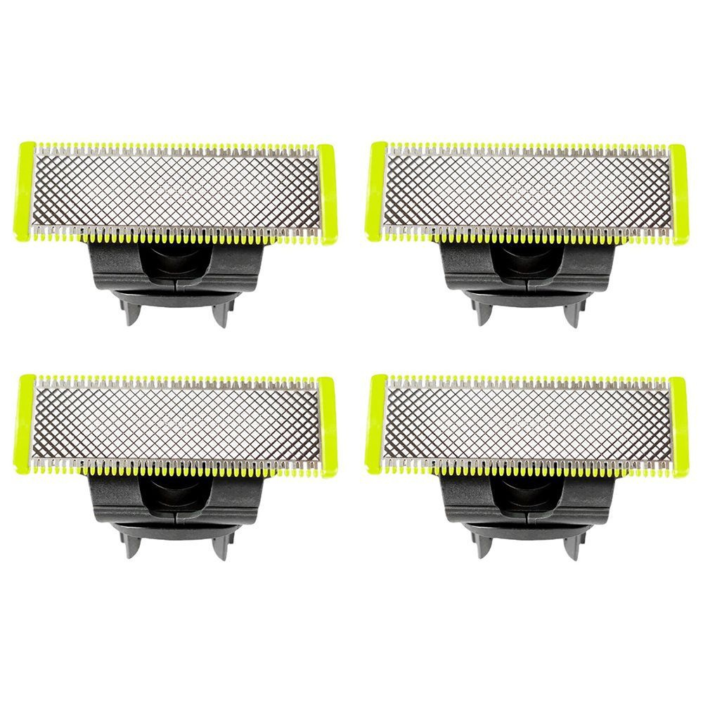 4 шт.Сменная бритвенная головка-триммер для Philips Oneblade QP210 ...