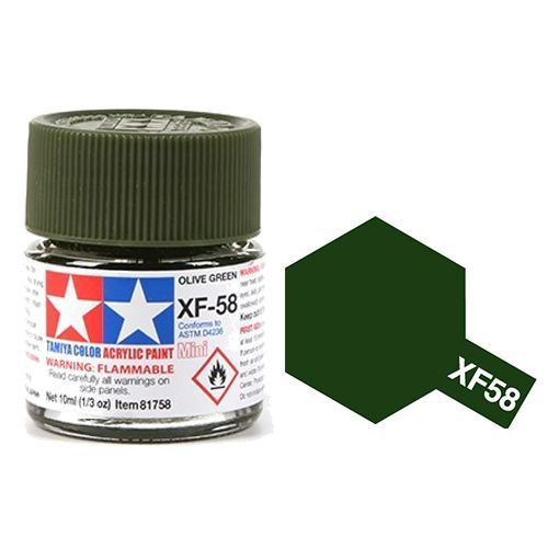 tamiya XF25 - XF68 Краска акриловая матовый 10 мл - купить с доставкой ...