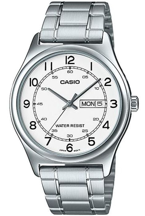 Мужские кварцевые наручные часы Casio Mtp V006d 7b2 с индикатором даты и дня недели купить с