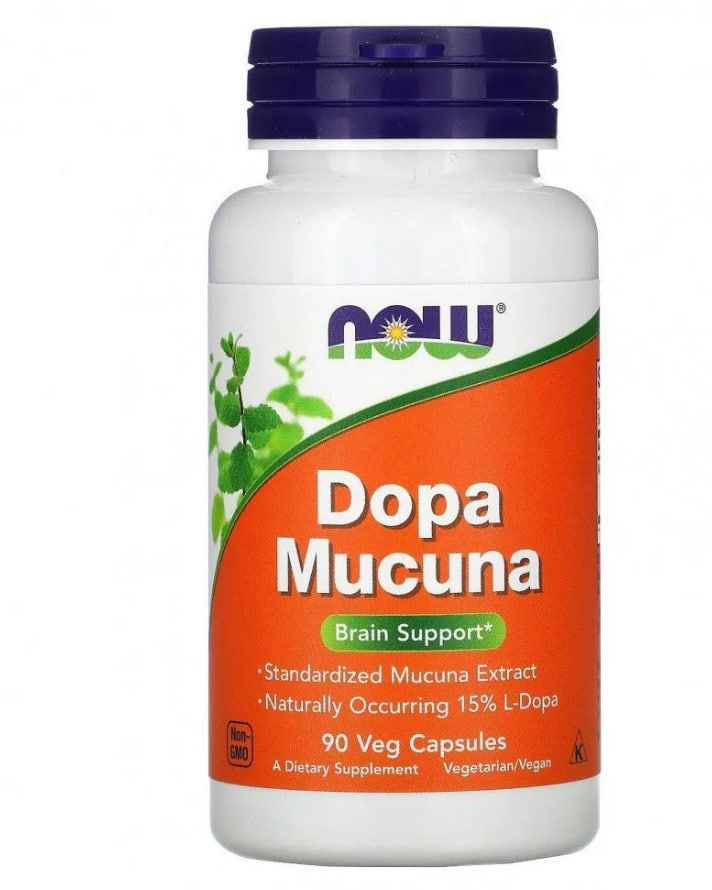 Допа мукуна Now Foods Dopa Mucuna 800 мг 90 капсул купить на OZON по низкой цене (920331231)