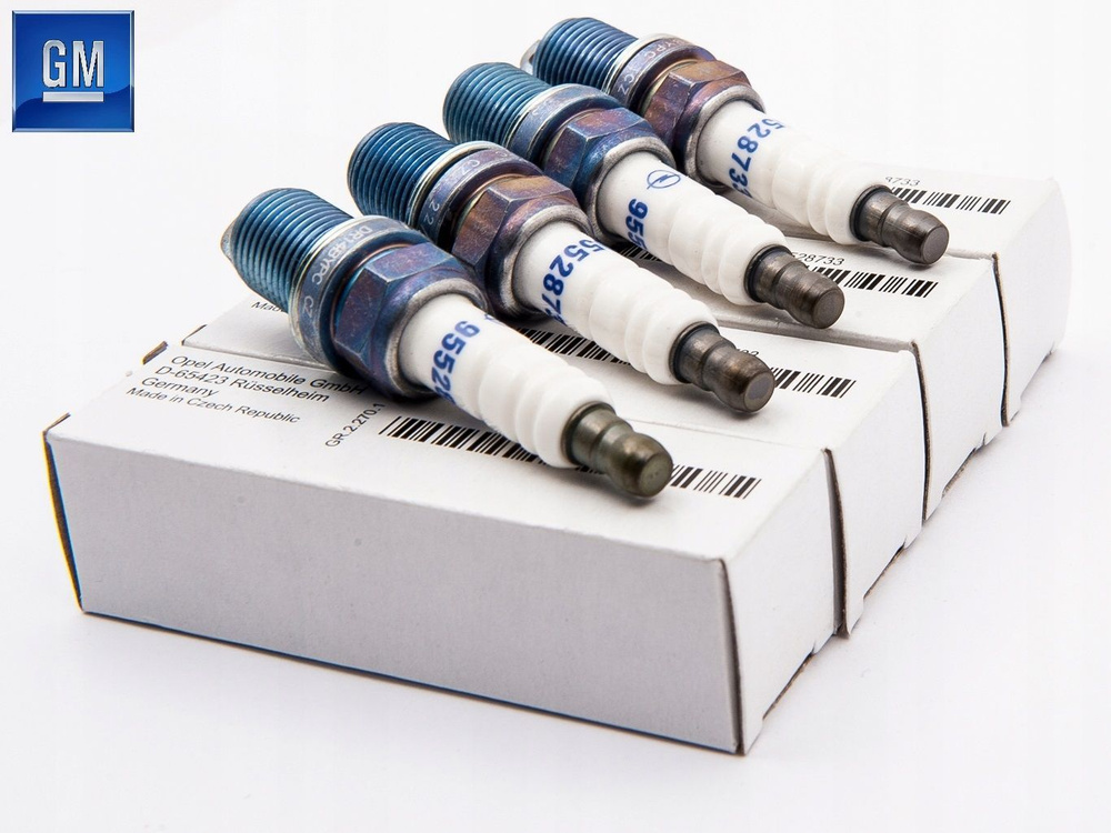 Комплект свечей зажигания General Motors 95528733_4 - купить по ...