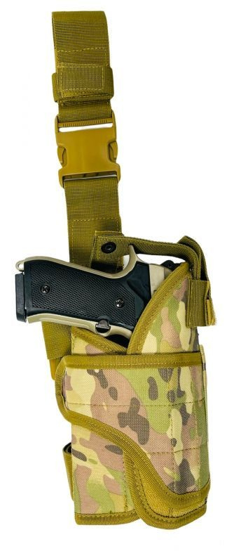 Кобура для пистолета ПМ тактическая, набедренная, универсальная 7.62 ...