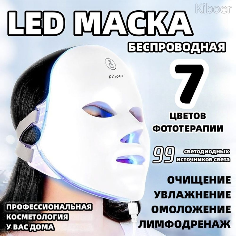 Kiboer RF-лифтинг маска - купить по выгодной цене в интернет-магазине OZON (1441219831)