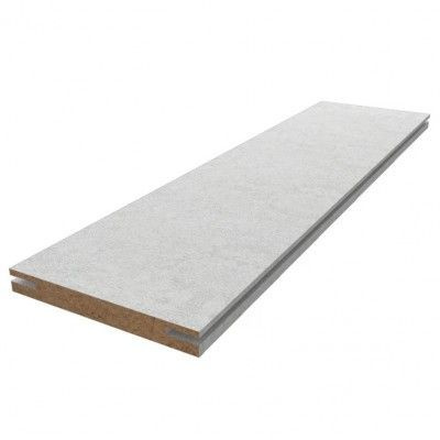 Добор 100мм Бетон снежный, телескопический - купить с доставкой по ...