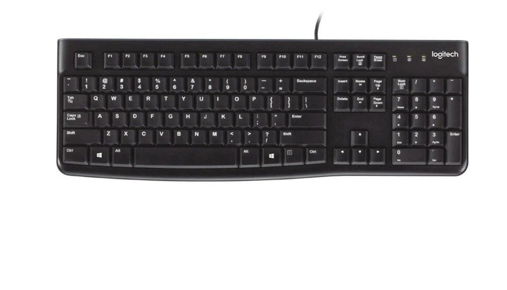 Logitech Клавиатура проводная K120 (EU) купить по низкой цене: отзывы ...