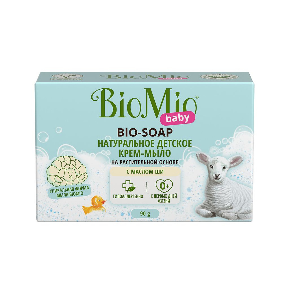 БиоМио (BioMio) Baby Bio Cream-Soap Детское крем-мыло 90 г купить на ...