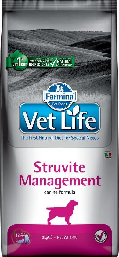 Сухой диетический корм Farmina Vet Life Struvite Management, для собак ...
