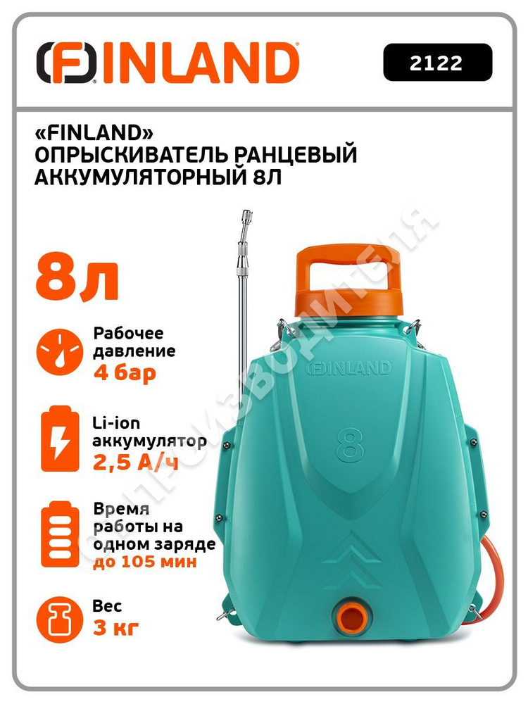Опрыскиватель для растений Finland 1 шт, Пластик, Латунь - купить по ...