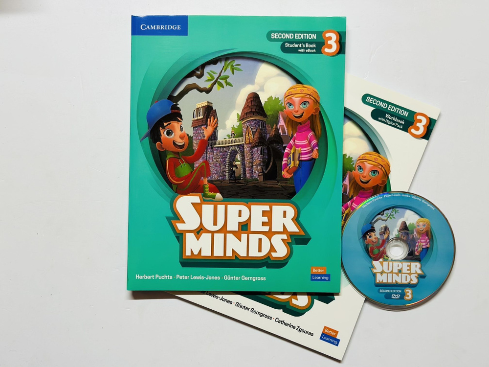 Super Minds 3 Второе Издание, 2nd Edition (Second Edition): Student's ...